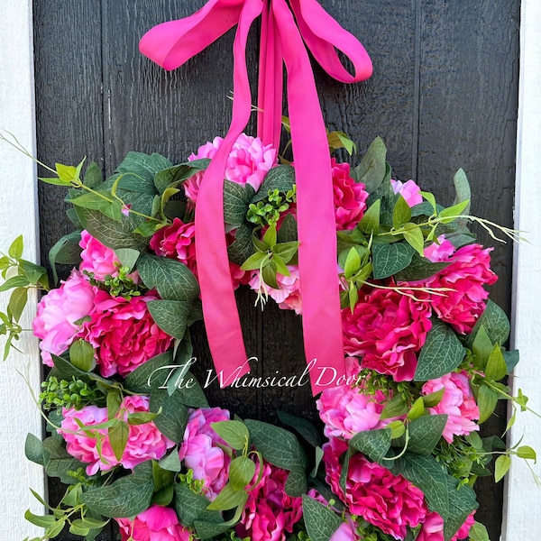 Modern Spring Wreath - Etsy