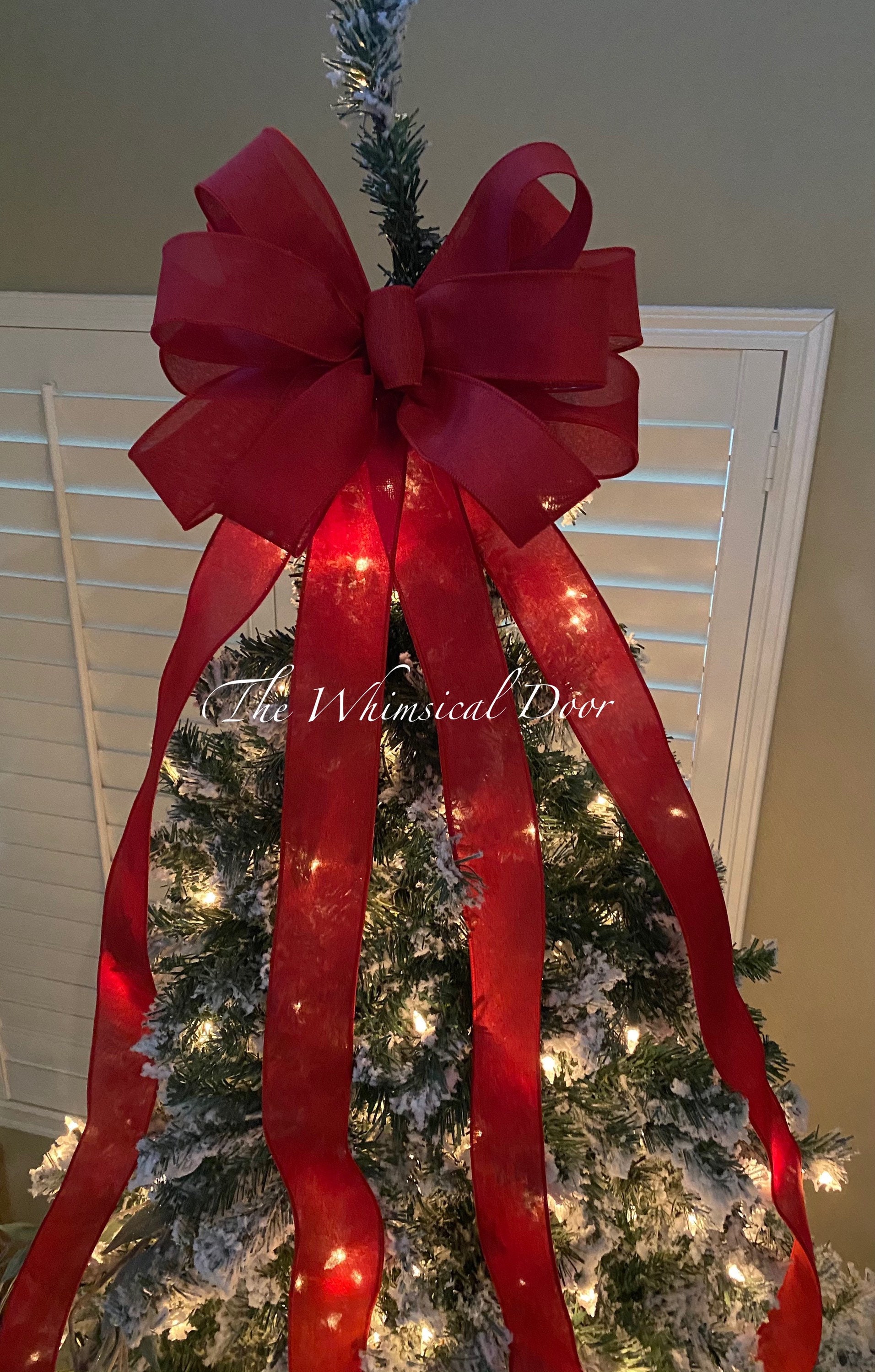 Whimsical Christmas Tree Toppers