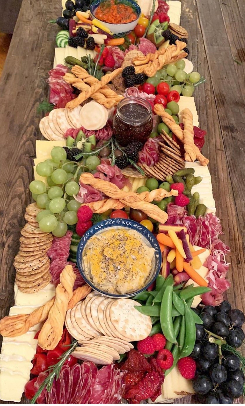 Tabla de charcutería Tabla de servir Tabla de comida de - Etsy México