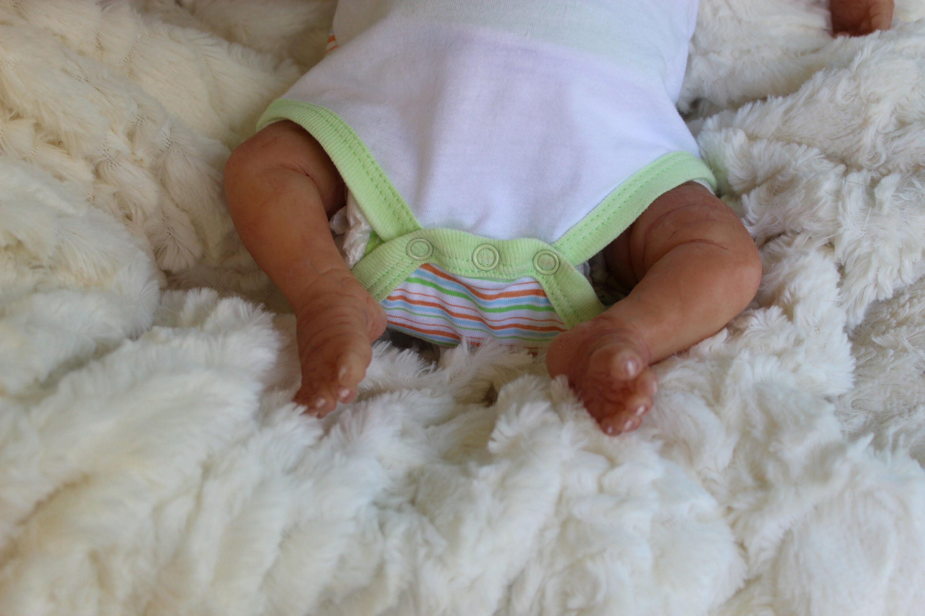 Kit Amy by Claire P., 3/4 Limbs and Cloth Body Preemie Baby Girl ...