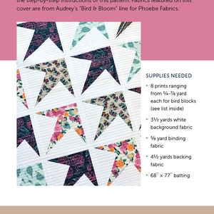 Swallow Swell Quilt PDF Pattern - Etsy