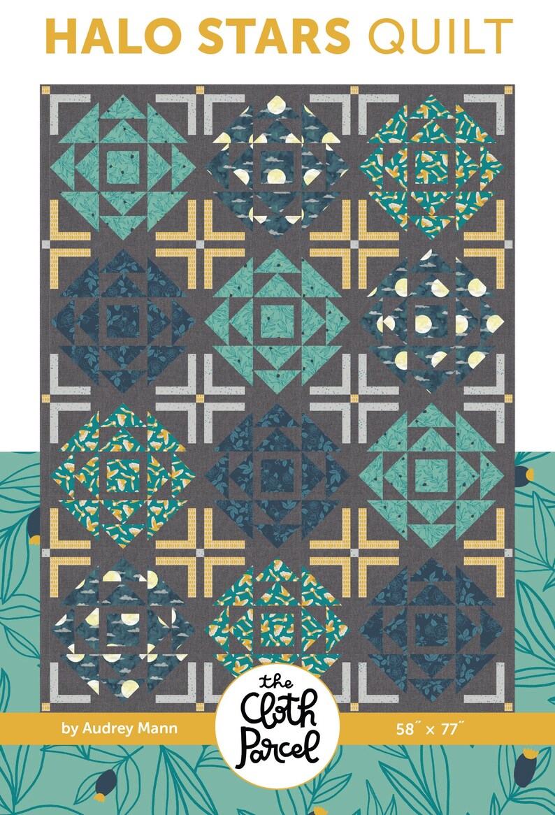 Halo Stars Quilt PDF Pattern - Etsy