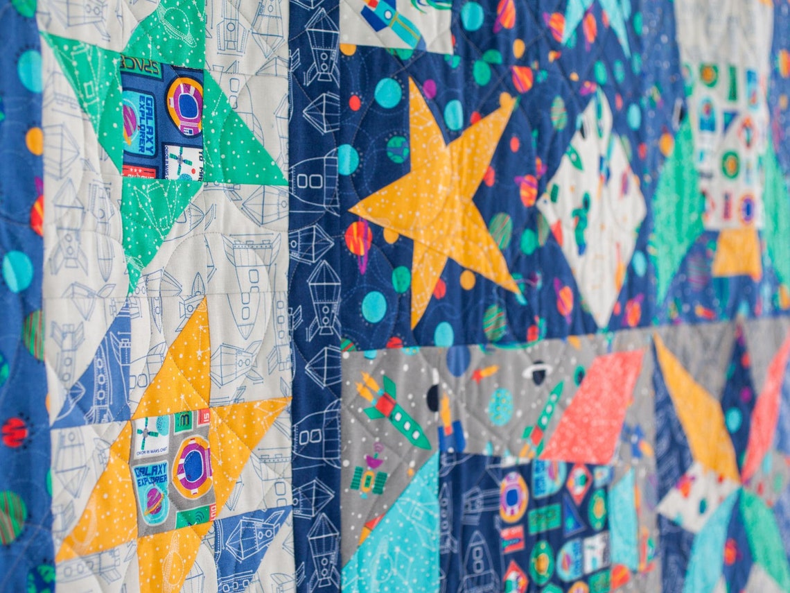 Mission to Mars Quilt PDF Pattern | Etsy