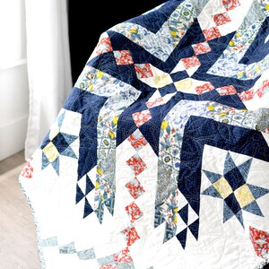 Crimson Crown Quilt PDF Pattern - Etsy