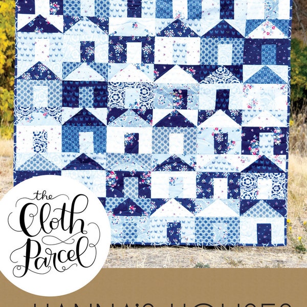 House Quilt Pattern - Etsy