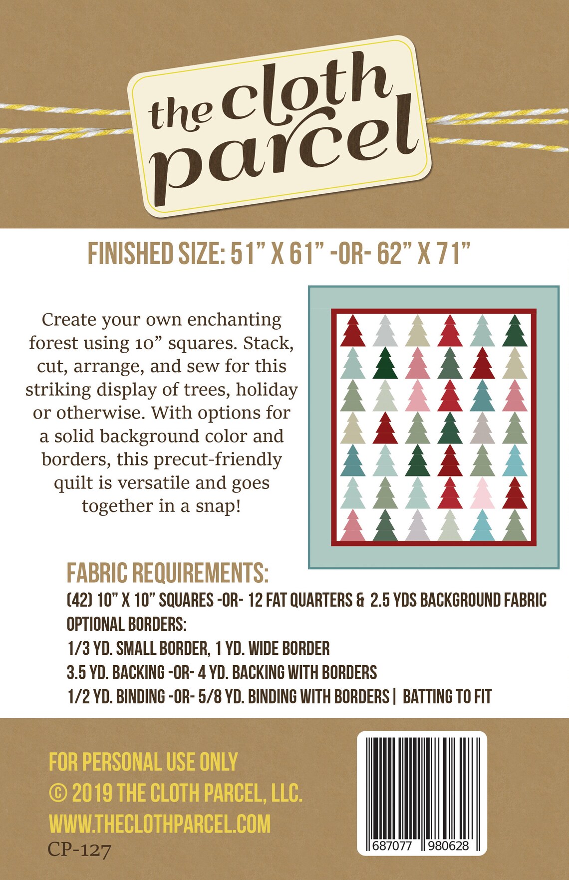 Woodland Wander Quilt PDF Pattern - Etsy