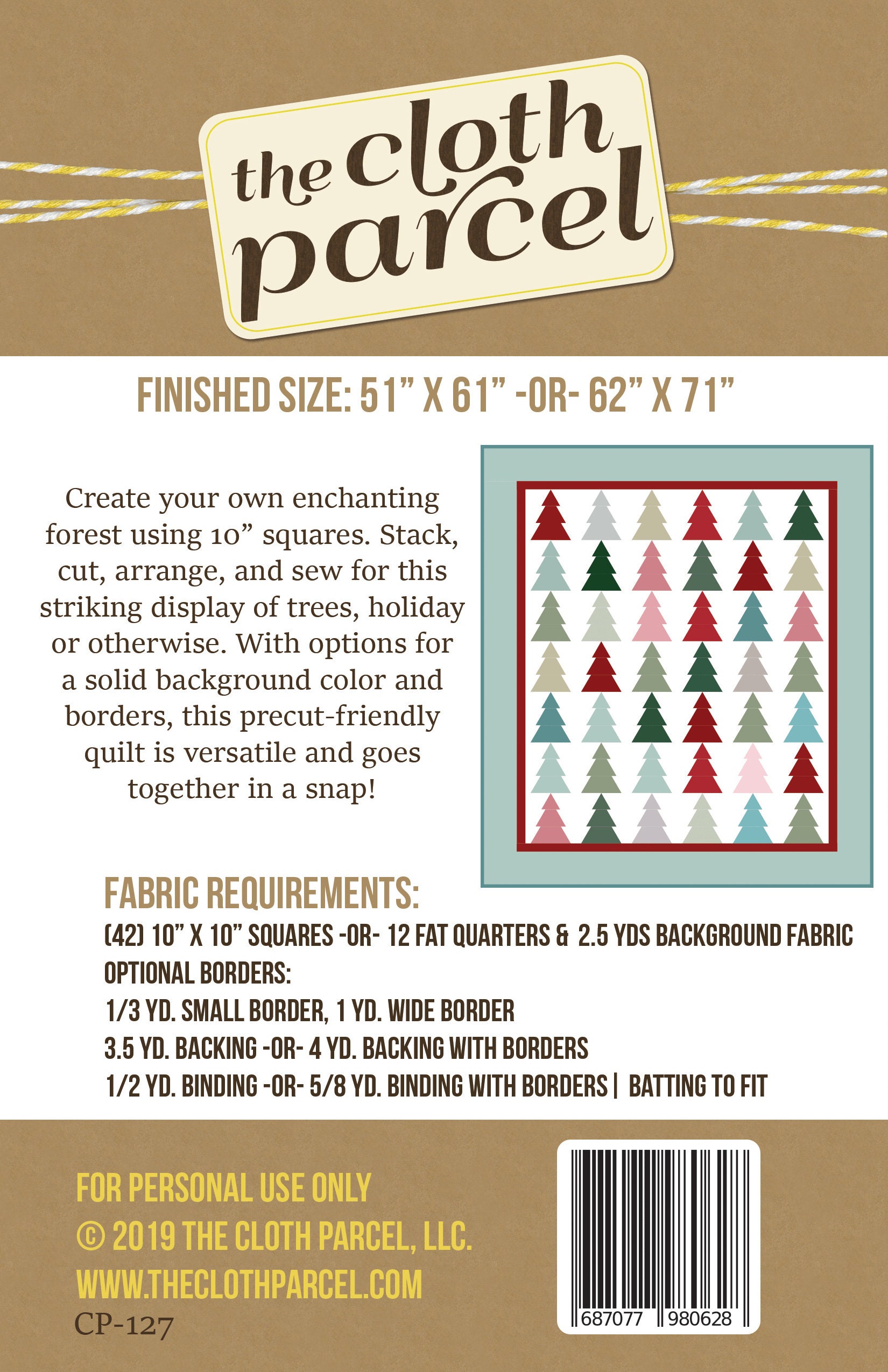 Woodland Wander Quilt PDF Pattern - Etsy