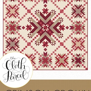 Crimson Crown Quilt PDF Pattern - Etsy