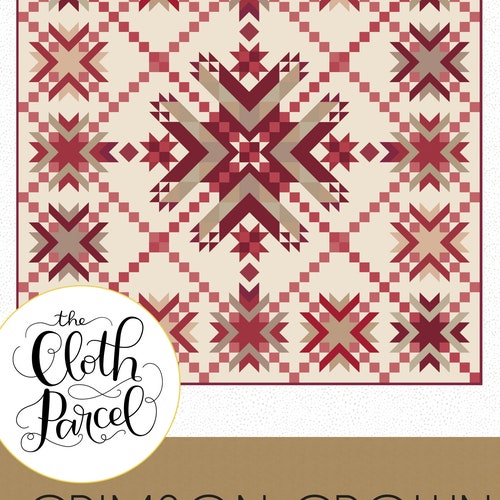 Crimson Crown Quilt PDF Pattern - Etsy