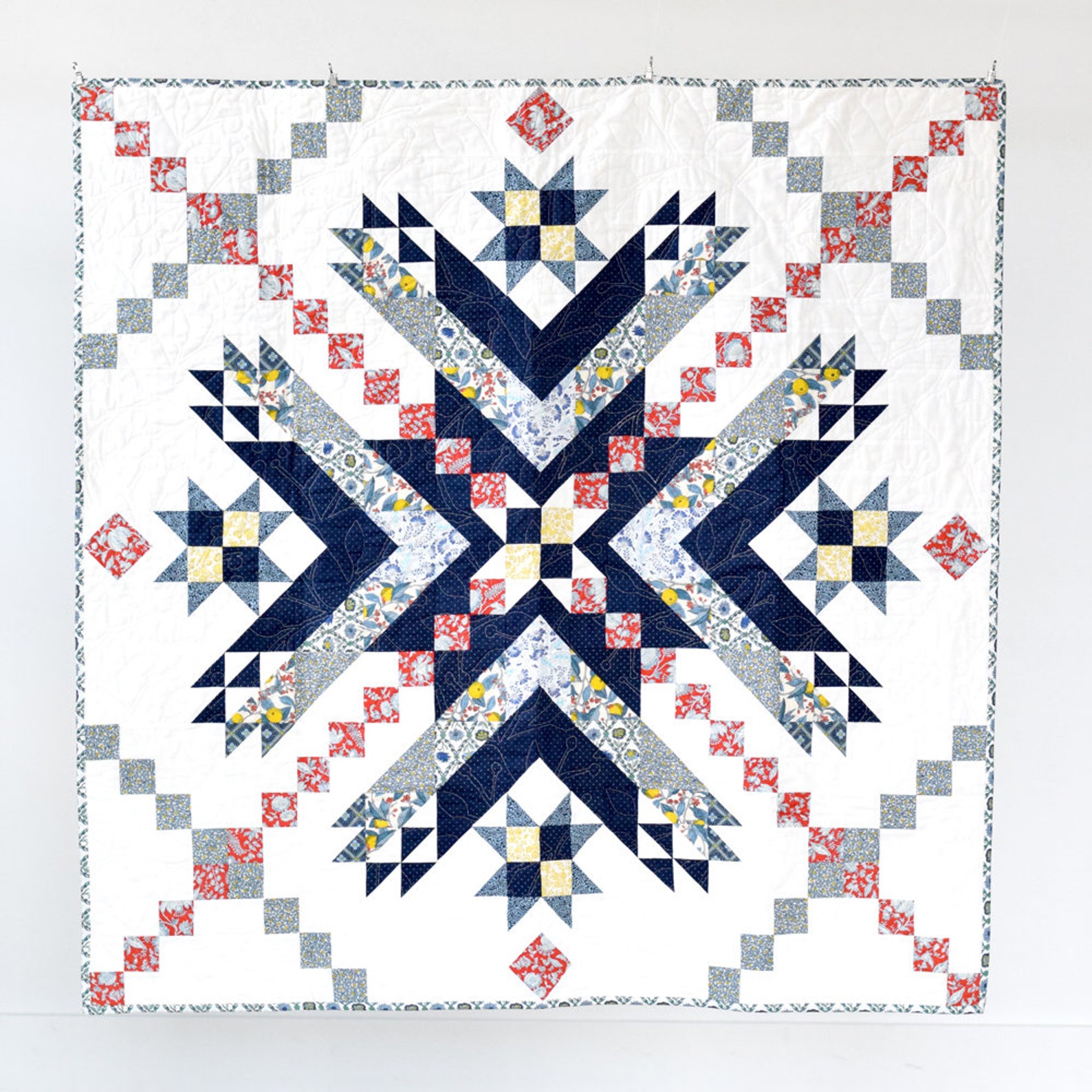 Crimson Crown Quilt PDF Pattern - Etsy