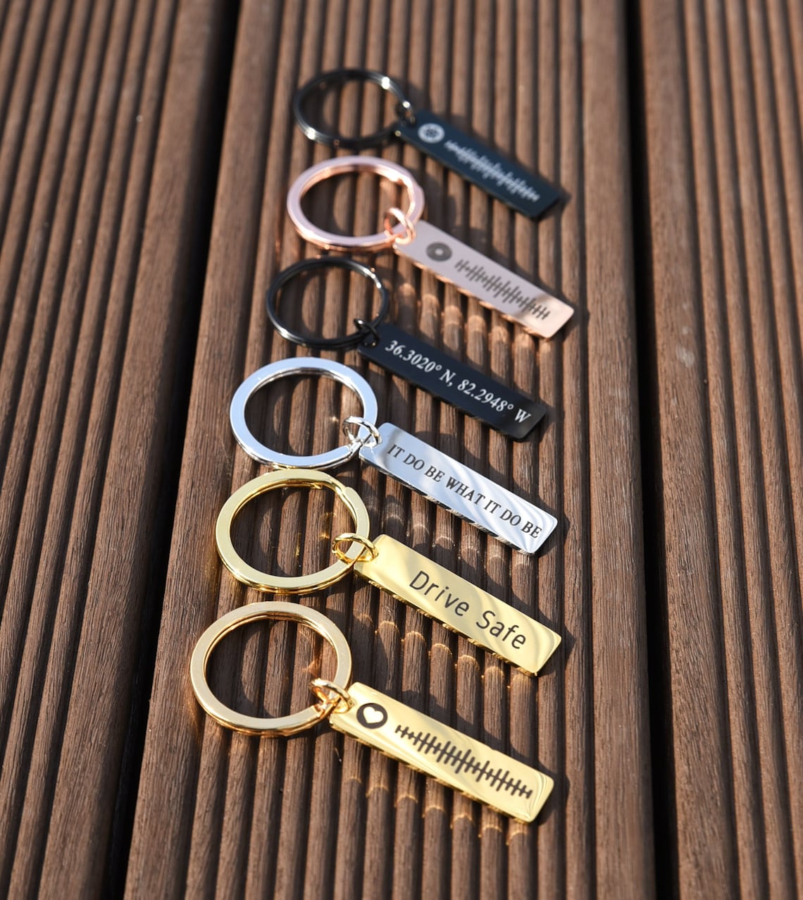 Custom Music Keychain Keychain With Initials Customized - Etsy