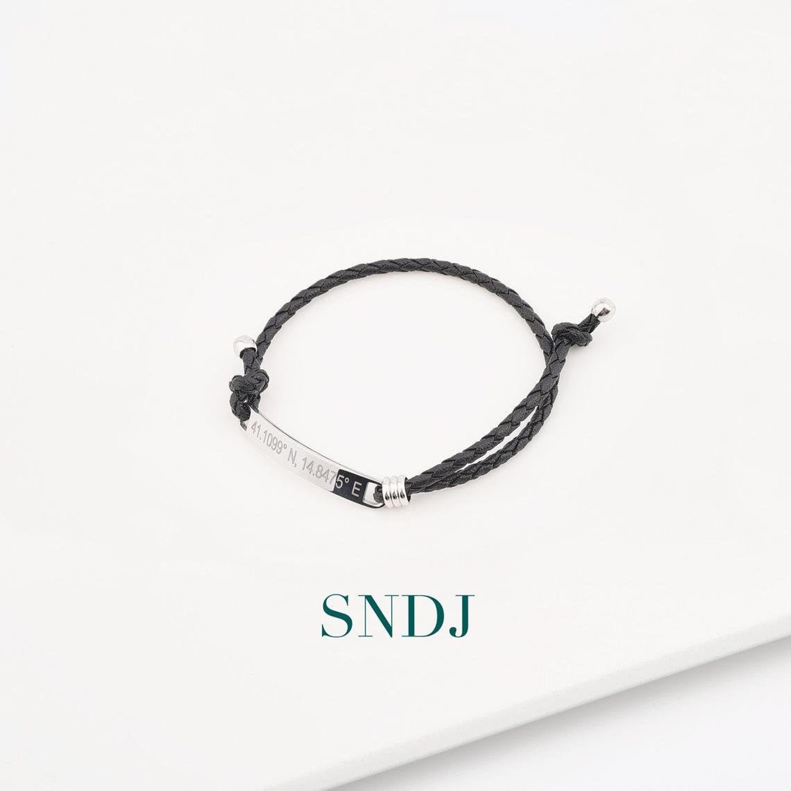 Personalized Bracelet for Men Coordinate Bracelet Best | Etsy