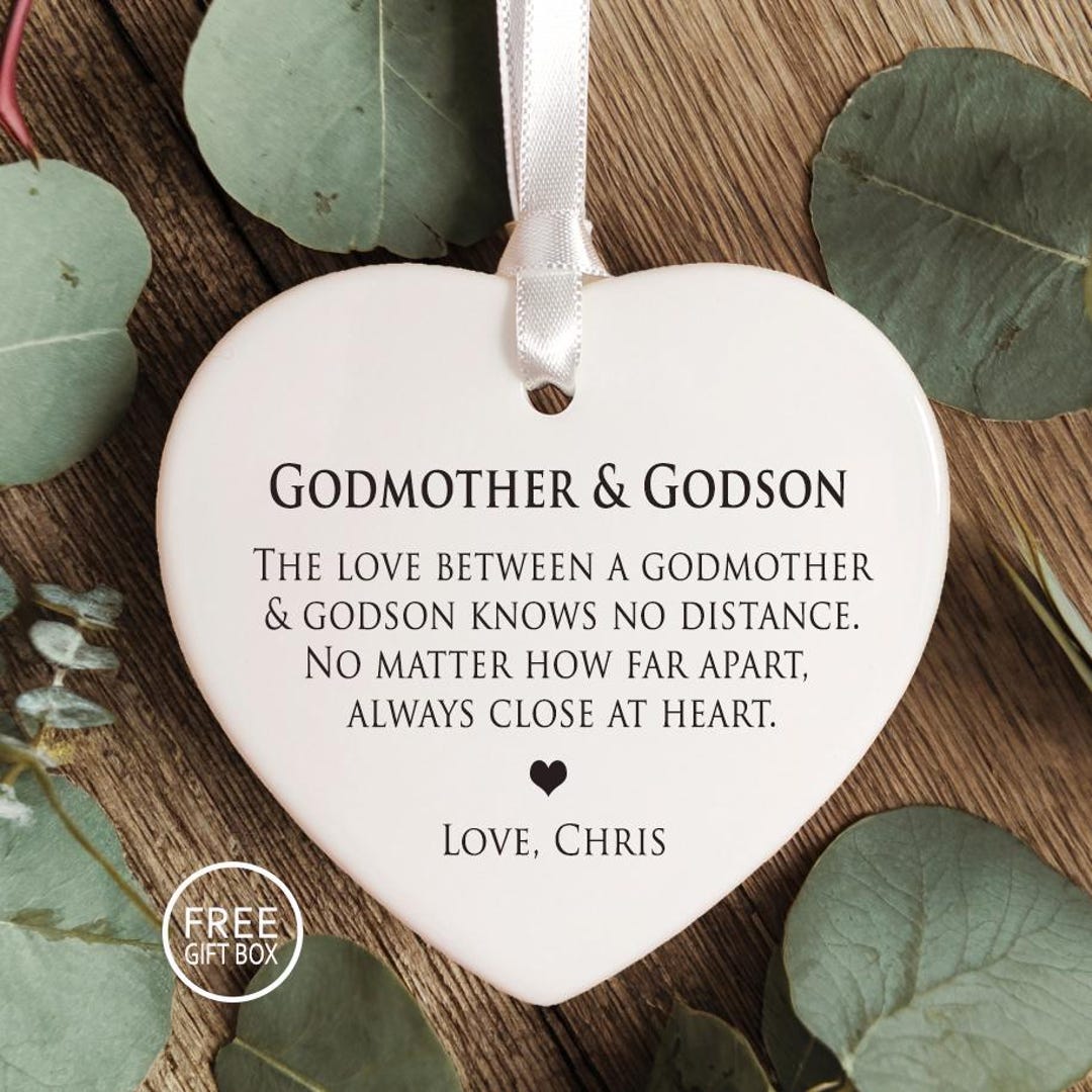 Godmother and Godson Gift, Godmother Gift, Mother's Day Gift for ...