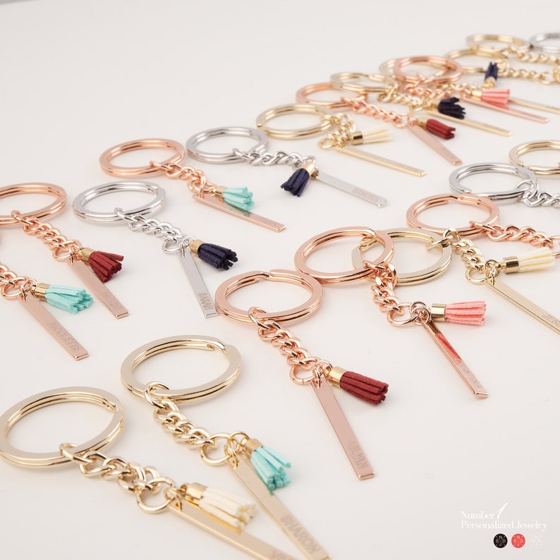 Personalized Keychain Monogram Keychain Personalized - Etsy