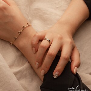 Stacking Rings Engraved Ring Personalized Ring Gold Ring for Women ...