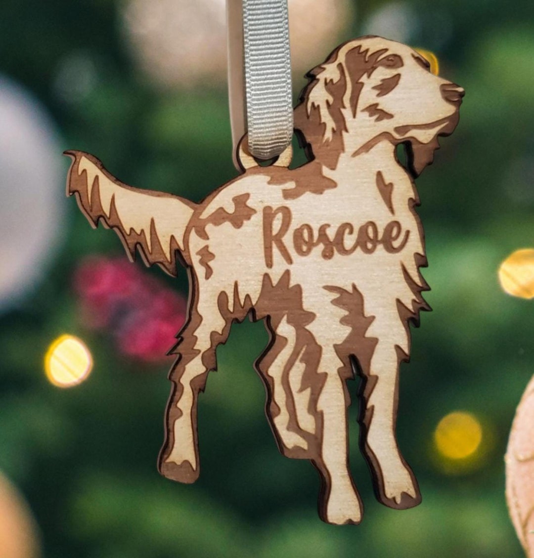 English Setter Ornament, Setter Christmas Ornament, Setter Ornament ...
