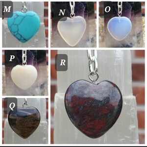 Heart Gemstone Keychain, Gemstone Heart Keychain, Jasper Dalmatian ...