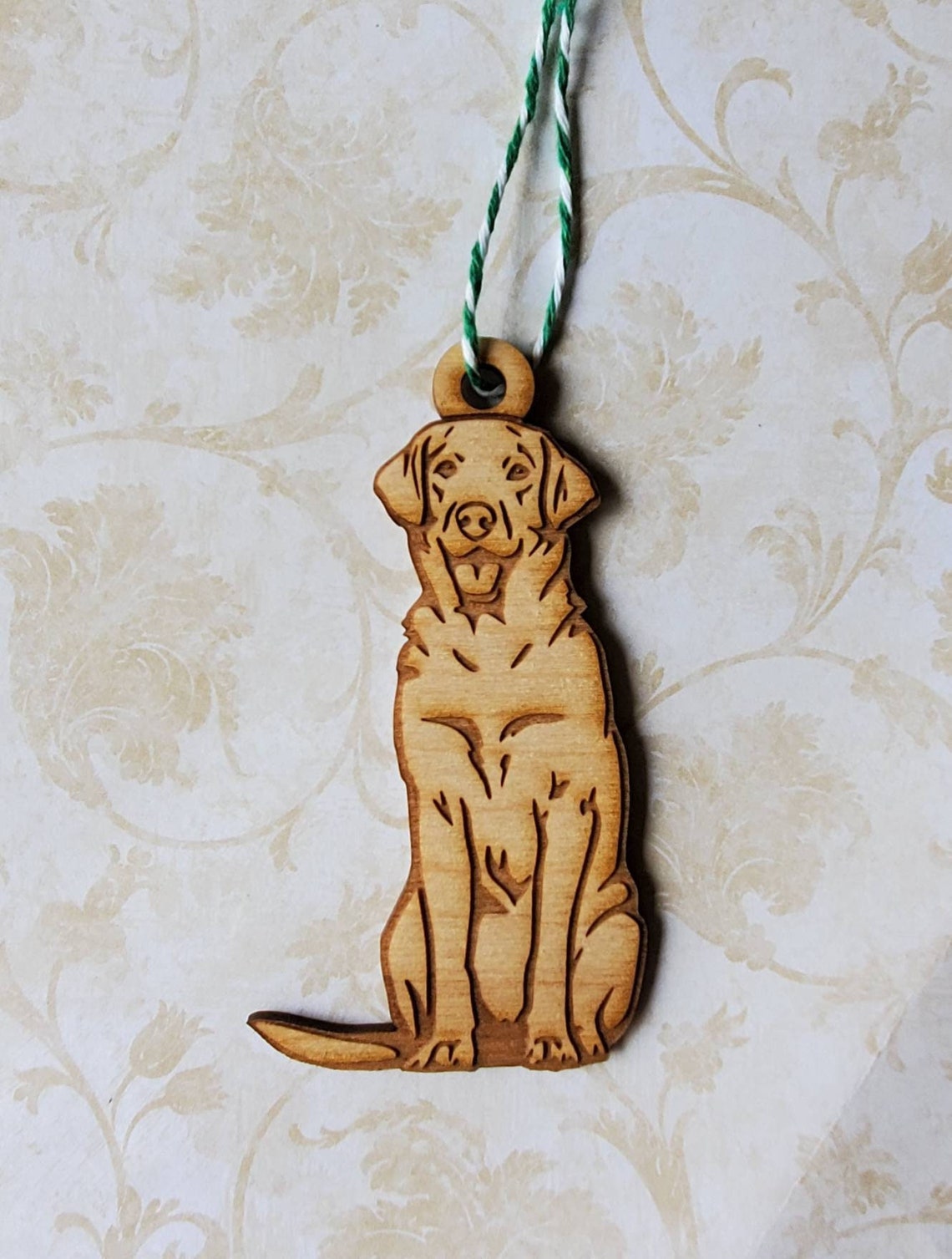 Yellow Lab Ornament Retriever Christmas Ornament Labrador - Etsy