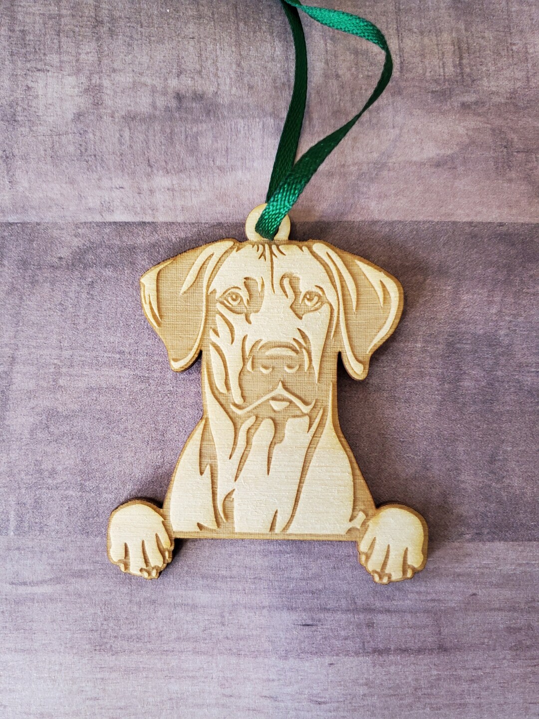 Rhodesian Ridgeback Ornament, Rhodesian Ridgeback Christmas Ornament ...