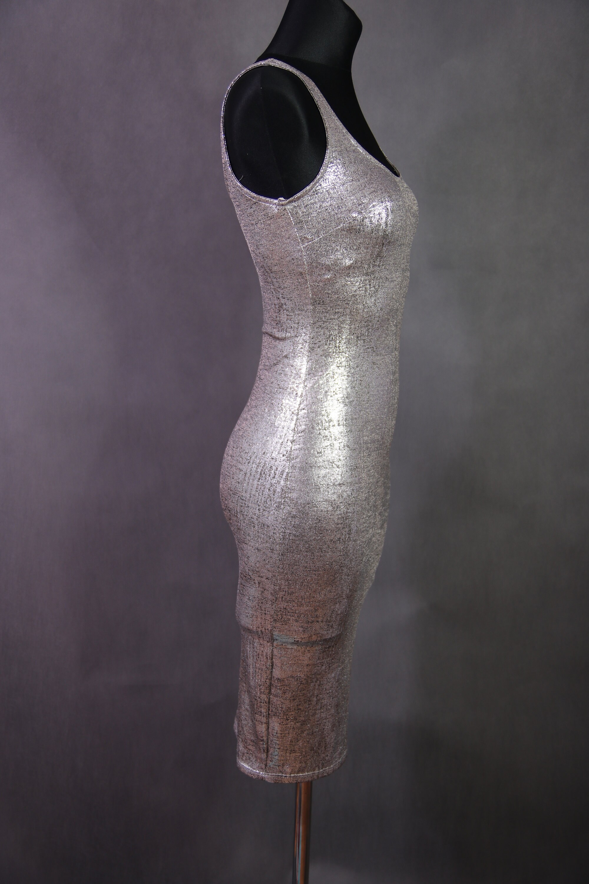 Dress Champagne, Gold Dress, Beautifully Highlights the Figure Size EUR ...