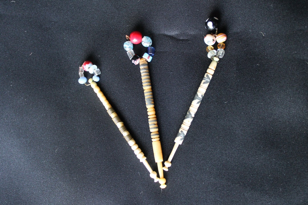 Antique Lace Bobbins Victorian Bovine Bone Lace Making - Etsy