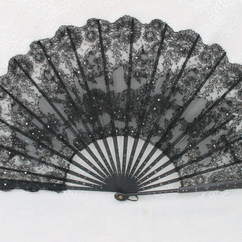 Lace Hand Fan - Etsy