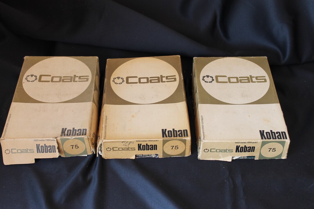 Vintage Sewing Thread Reels, Coats Sewing Thread in Original Boxs ...