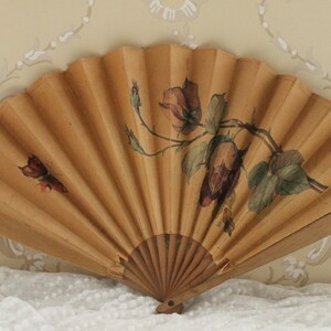 Edwardian Advertising Hand Fan for 'ancien Restaurant Bourdeux' Fan ...