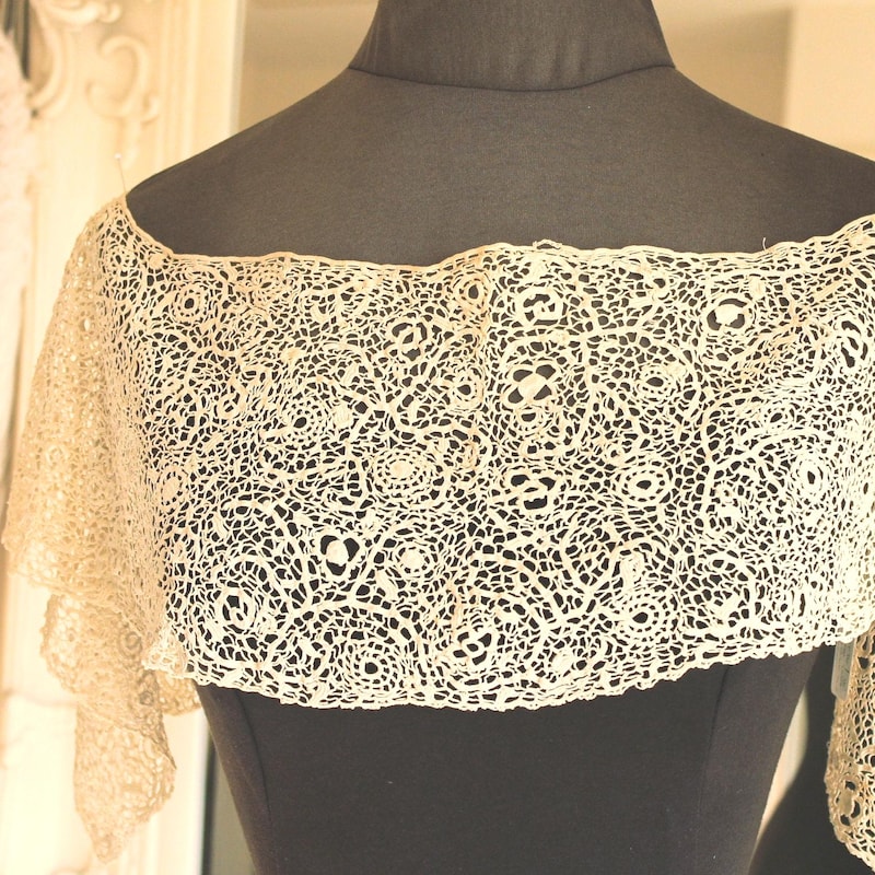 Cream Lace Collar - Etsy