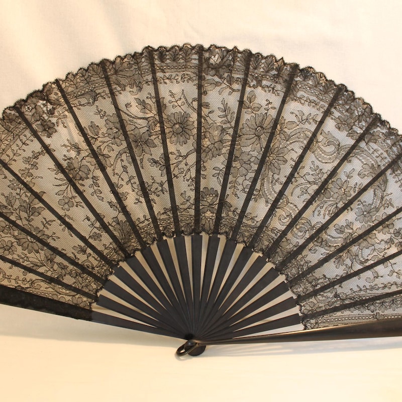 Lace Hand Fan - Etsy