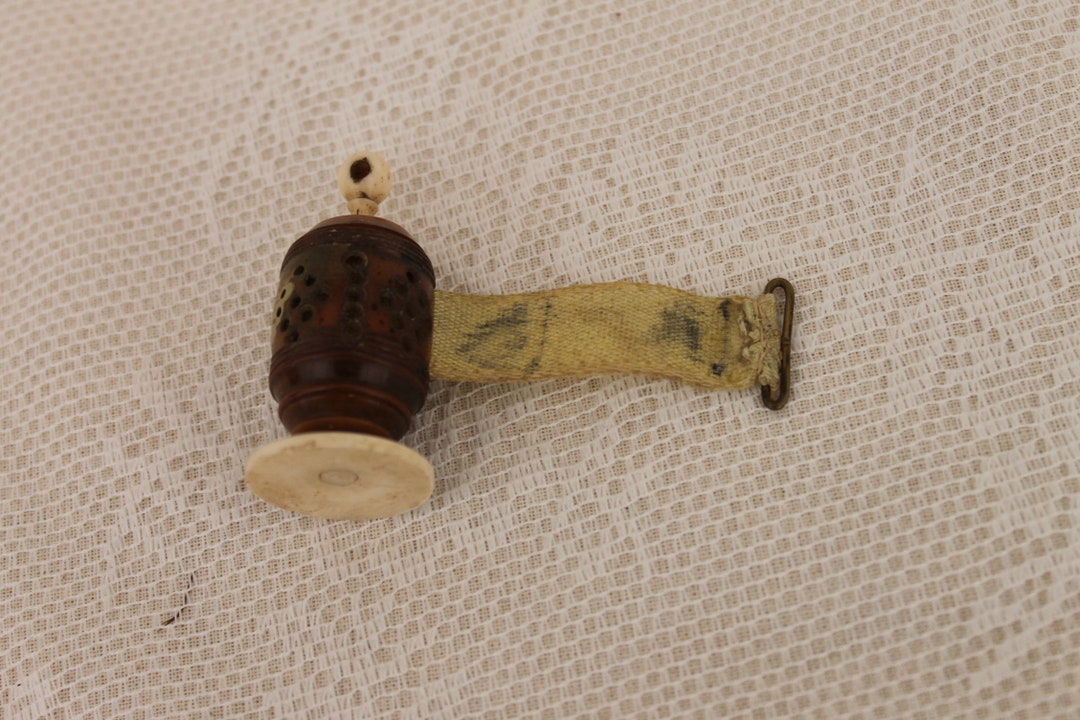 Victorian Vegetable Ivory Tape Measure Should Have Stanhope but No ...