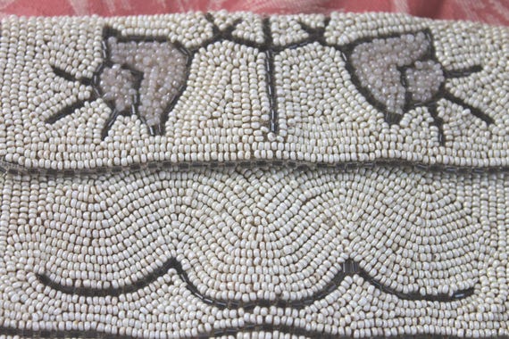 French Art Deco Beaded Flapper Bag, 1920s Evening Clu… - Gem