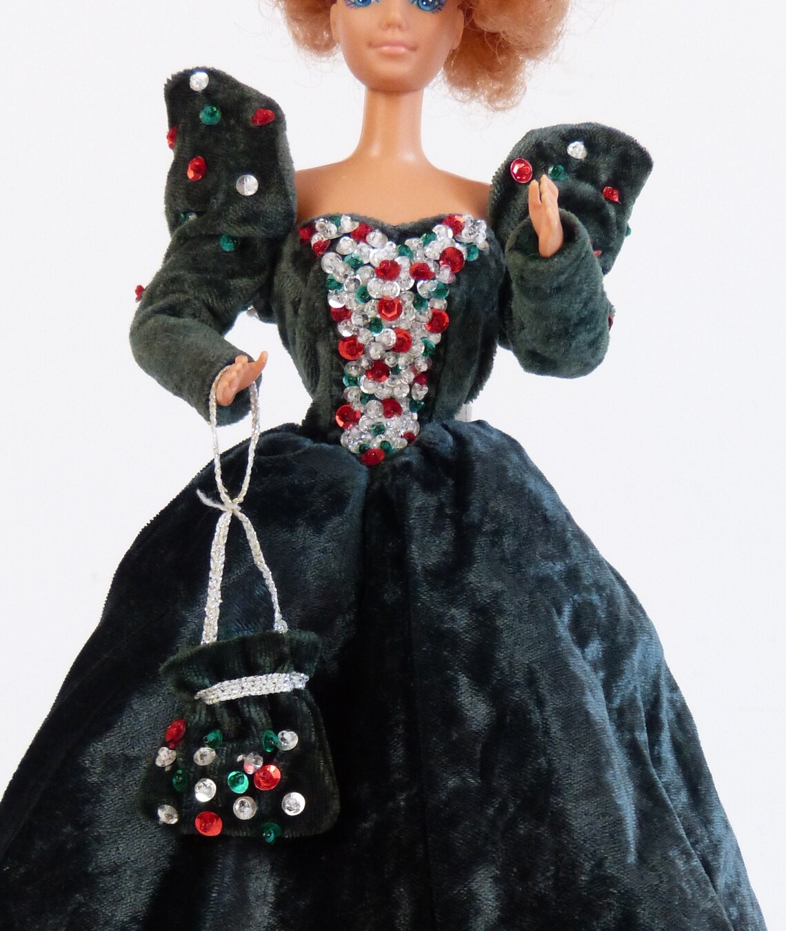 1990s BARBIE Fashion Doll by MATTEL Clothes Lot - 1991 Happy Holidays ...