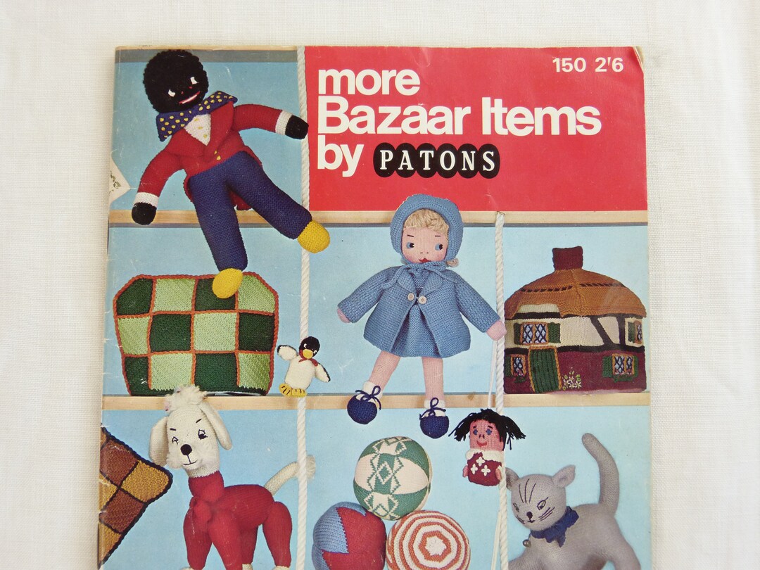 More Bazaar Items by PATONS 1967 - Mid Century Knitting & Needlework ...
