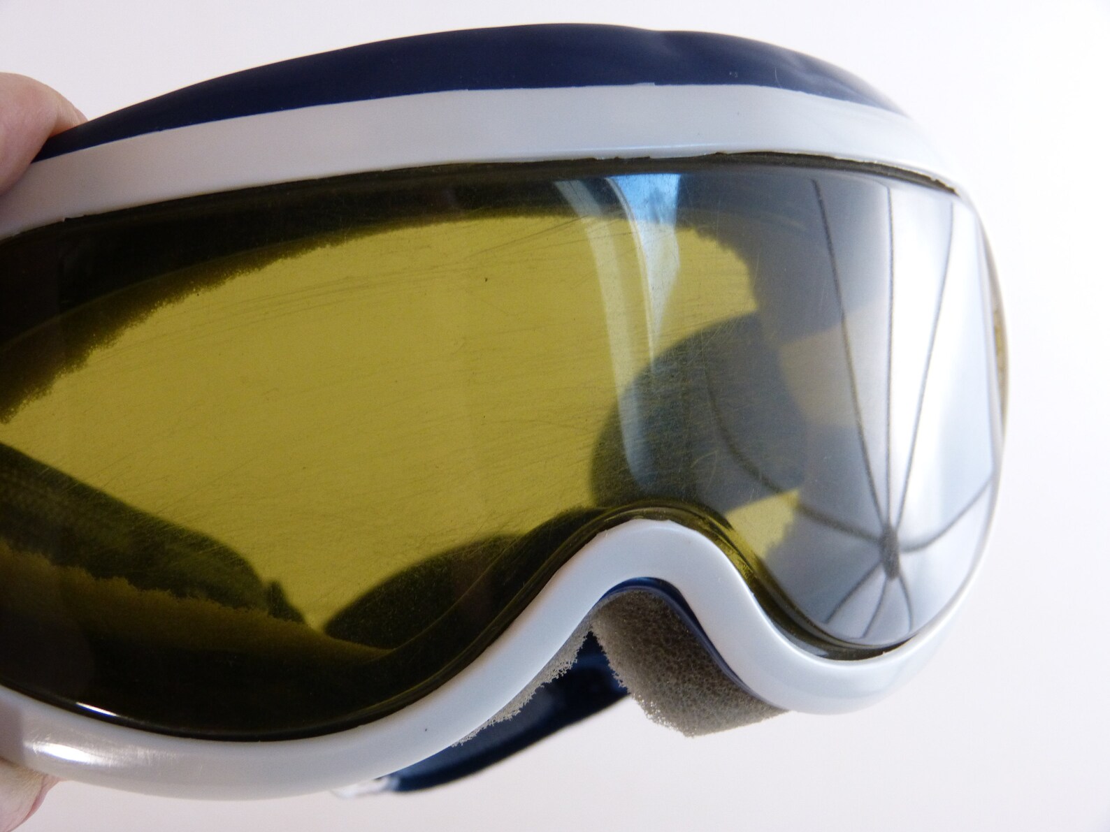 White & Navy Blue LOUBSOL Ski Goggles Unisex Winter Sports - Etsy