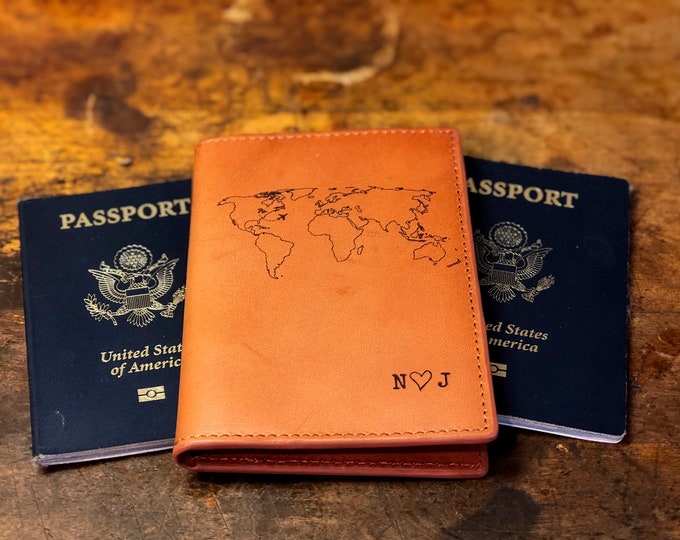 Map Passport, Handwriting Gift, Secret Note, Travel, Leather Passport ...