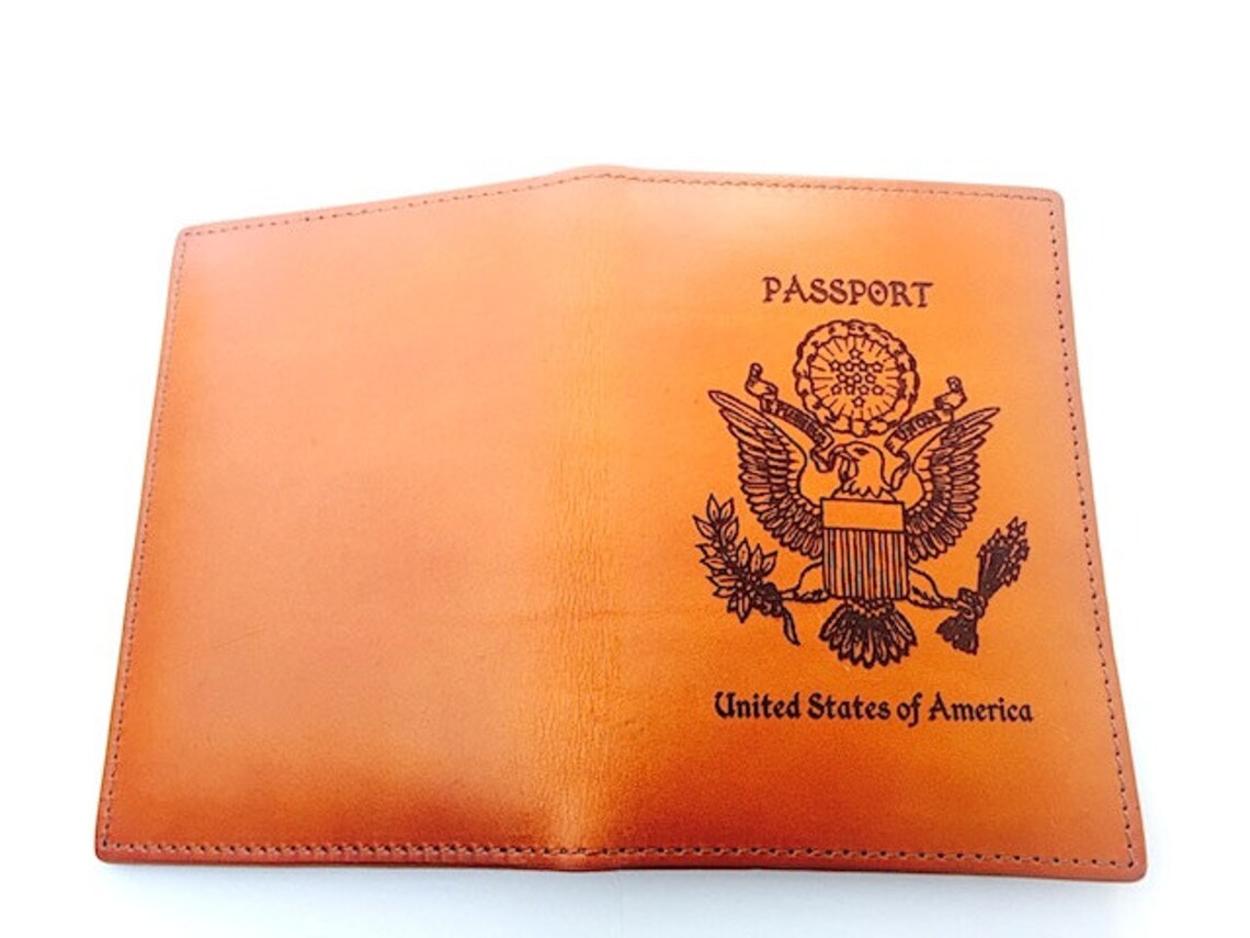 Double Passport Wallet United States of America Citizenship | Etsy