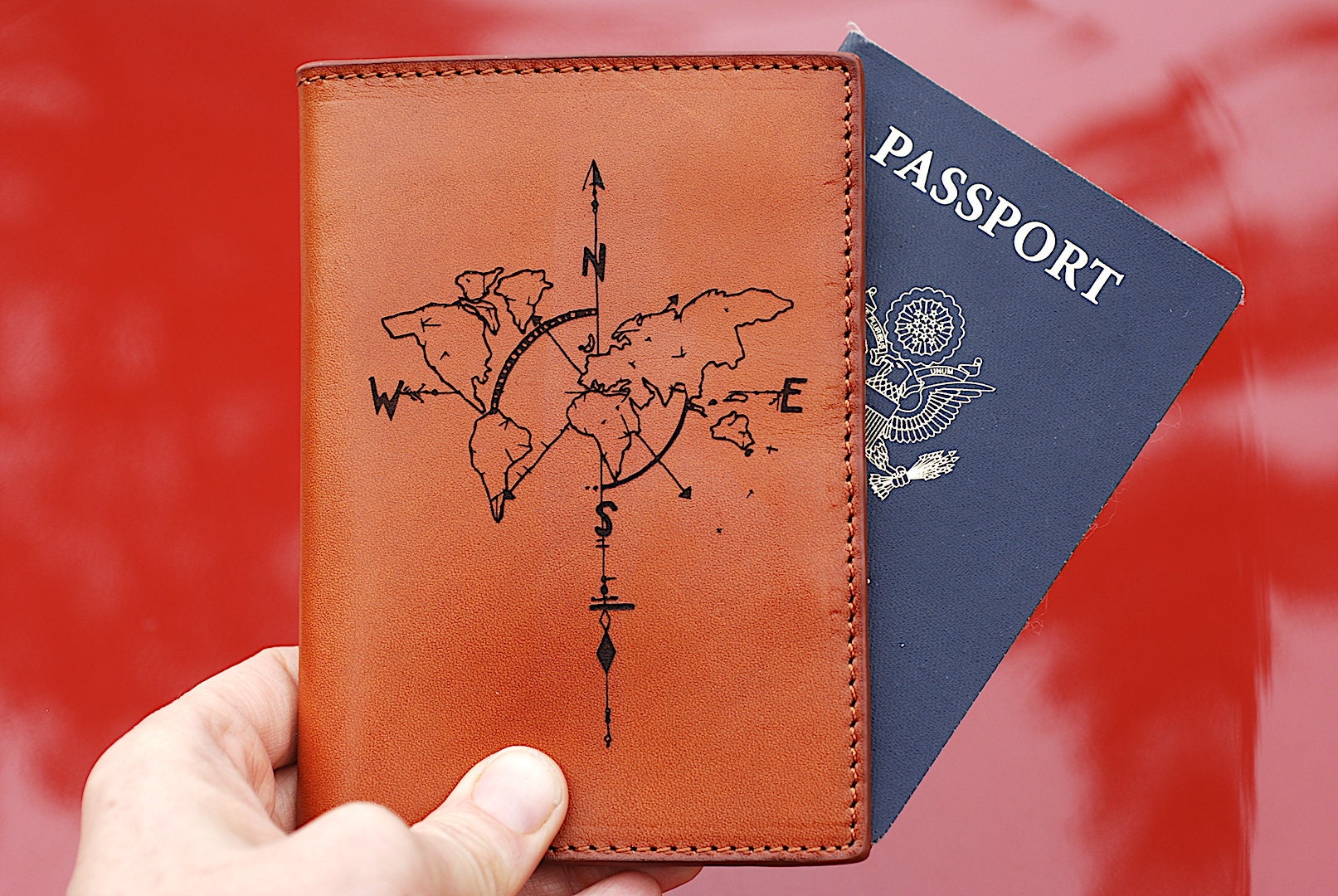 Double Passport Case - Etsy