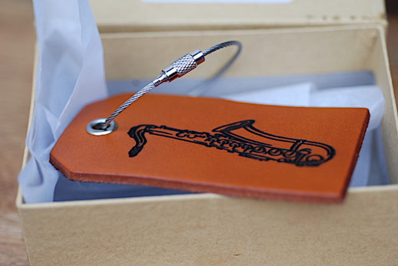 Saxophone or Alto Sax Instrument Tag Instrument Case ID - Etsy