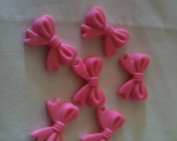 Edible Fondant Cupcake or Cake Topper - Bows - Etsy