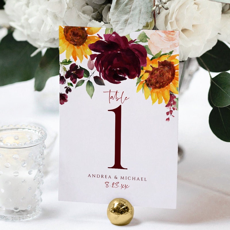 Rustic Table Numbers - Etsy
