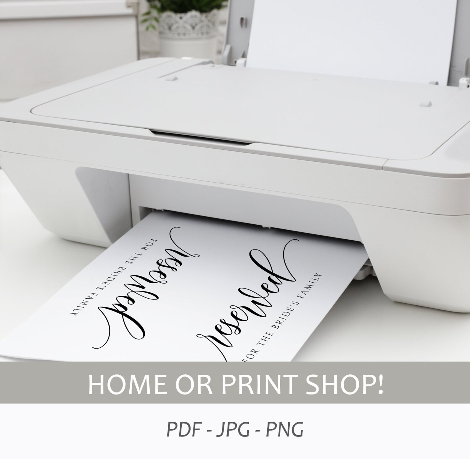 EDITABLE ANY COLOR Wedding Reserved Sign Template tent - Etsy