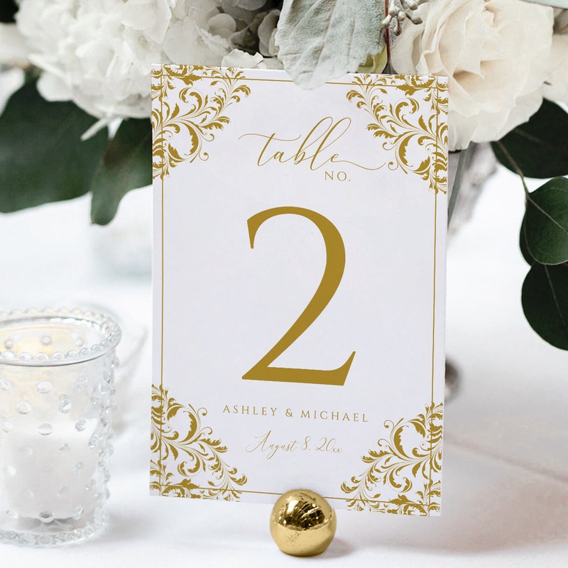 Diy Table Numbers - Etsy