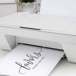 Wedding Favors Sign 8 X 10 Wedding Signs Bounce Calligraphy