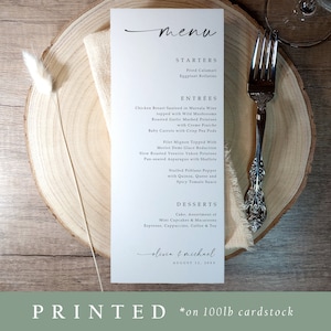 Menus - Etsy