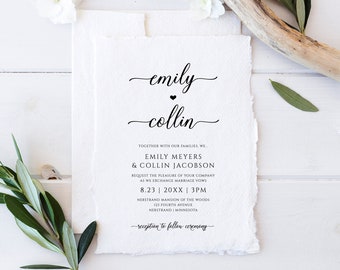 Country Wedding Invitation - Etsy