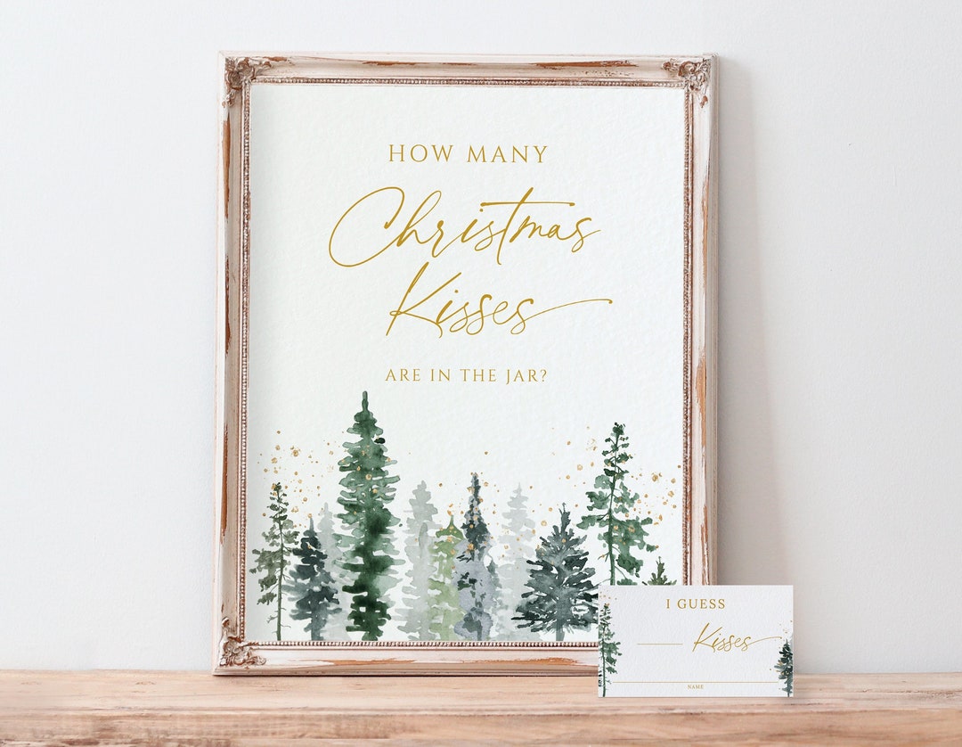 Christmas Party How Many Kisses Game | Christmas Party Games | Candy ...