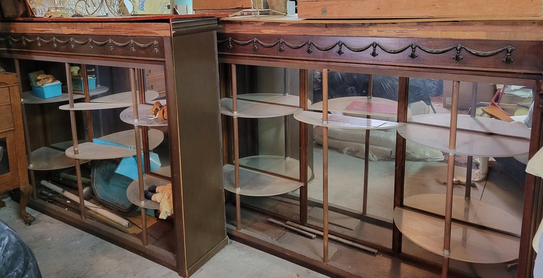 3-1930s Store Display Divider Mirrored Vintage No Free Delivery - Etsy
