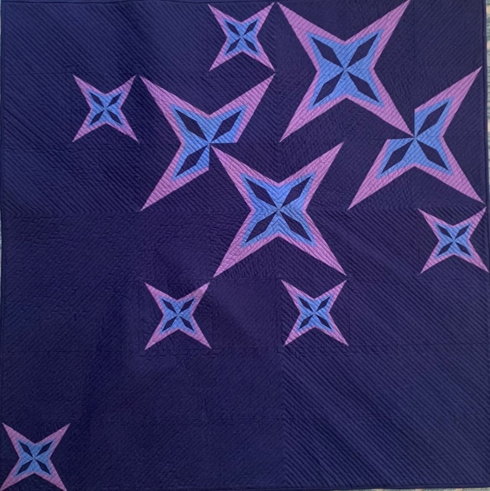 Starlight Spectacular Quilt Pattern | Paper Pieced Quilt Pattern - Etsy