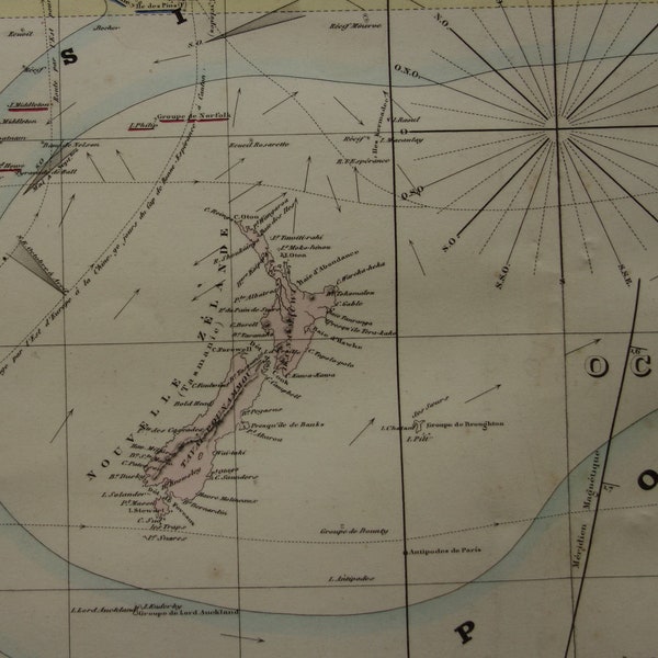 Old Polynesia Maps - Etsy